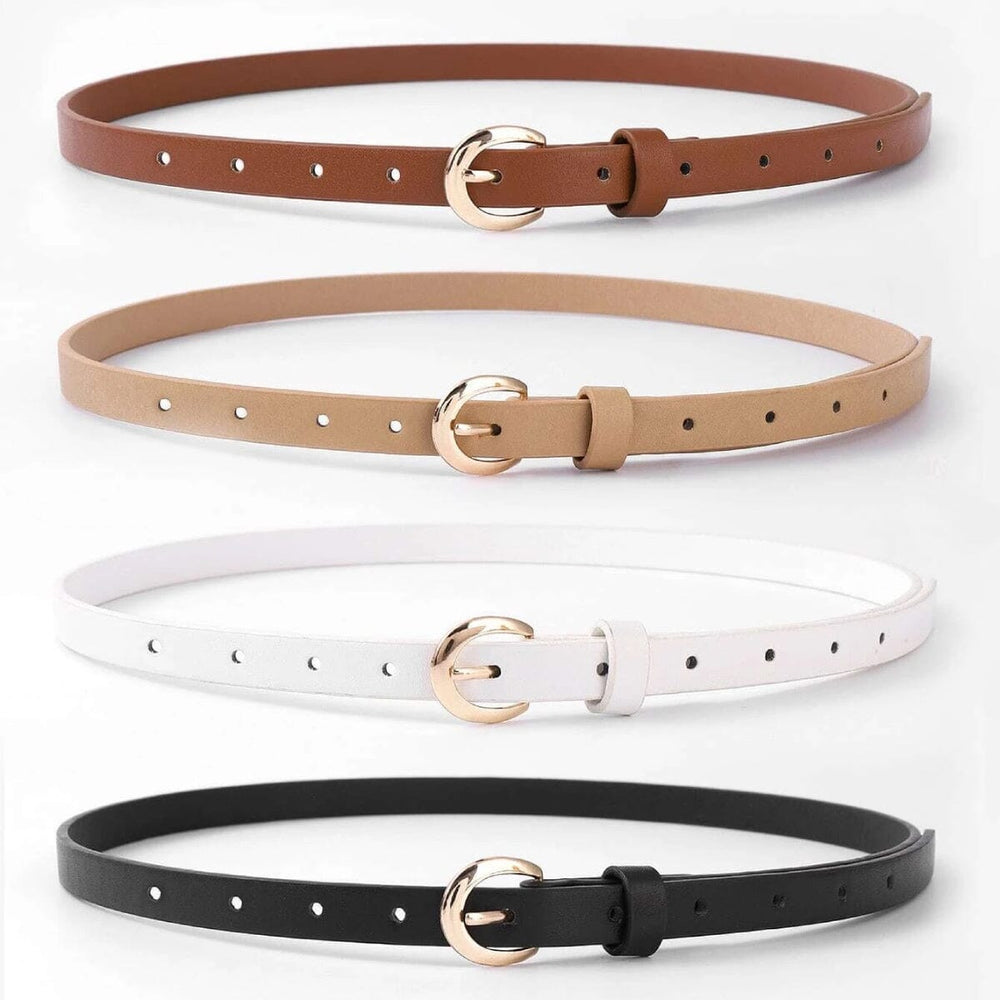 Earthy oval buckle belt - LOVEFREYA